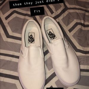 Vans Shoes | Girls White | Poshmark